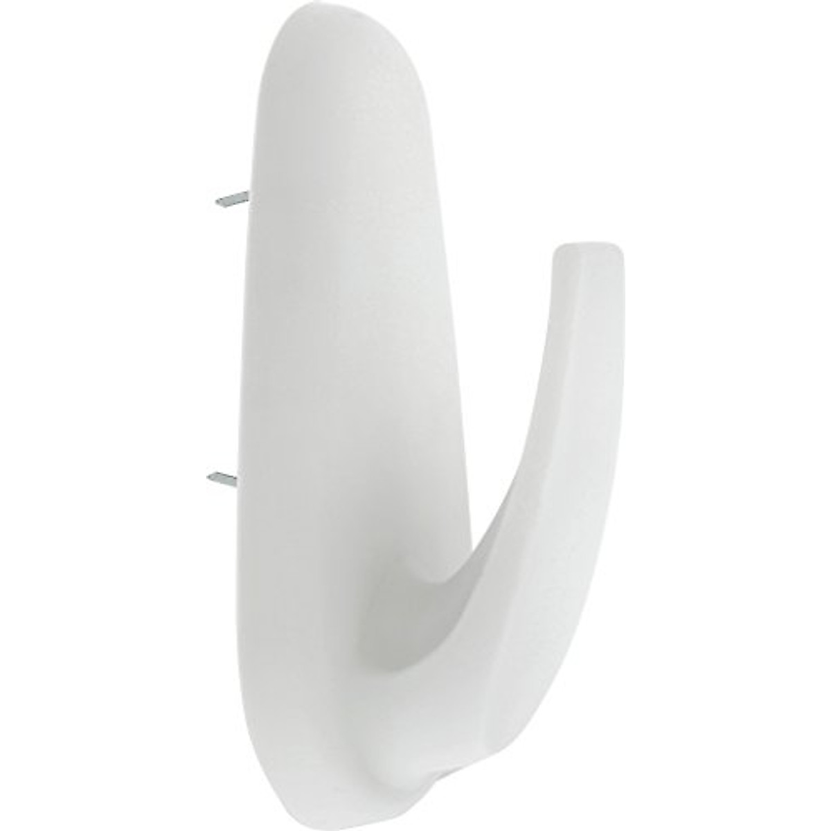 HIGH & MIGHTY 515815 2 Piece Oval Hook, 20 lb, White