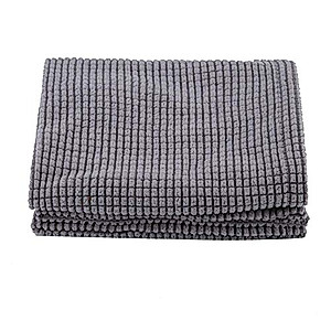 BORDSTRACT 2PCS Armrest Covers, Thick Couch Cover Armchair Slipcovers, Stretch Sofa Arm Covers Protector, for Chair Sofa Recliner Waterproof Dustproof(Light Gray)