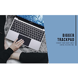 Fusion5 14.1" Full HD Windows 11 Laptop - 128GB Storage, 4GB RAM, T90B+ Pro Model Lapbook, N4120 Intel Quad Core CPU, 5GHz WiFi (Dual-Band WiFi) 2X WiFi speeds, USB 3.0, Supports M.2 SATA SSD (128GB)