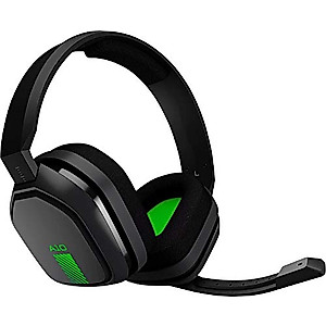 ASTRO Gaming A10 Headset for Xbox One/Nintendo Switch / PS4 / PC and Mac - Wired 3.5mm and Boom Mic by Logitech - Eco-Friendly Packaging - (Green/Black)