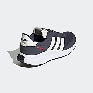 adidas Men's 70s Running Shoe, Shadow Navy/Off White/Ink, 10
