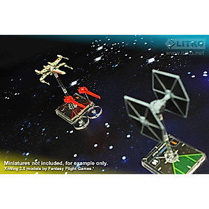 LITKO Laser Beam Stands, Fluorescent Pink (5)