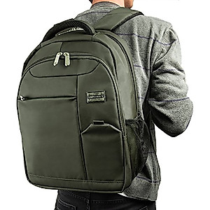 Green 15-inch Anti-Theft Laptop Backpack for Razer Blade 15"