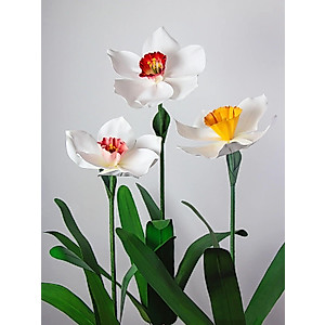 MEARCOOH Foam Sheets Crafts White 9x12 Inch 2mm Eva Color Craft Foam Paper for Crafts Project Preschoolers Classroom Scrapbooking DIY Cosplay(10 Sheets)