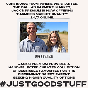 JACK'S PREMIUM Natural Pig Ears for Dogs - Large Ears - Made in The USA Wood Smoked, Preservative Free Dog Chew - Ideal for Small, Medium, and Large Dogs (18, Whole Pig Ear)