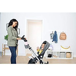 Skip Hop Universal Stroller Accessory Starter Set, Stroll & Connect, Grey