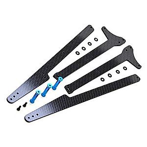 EXOTEK RACING LLC Dr10 Wheelie Bar St 12 Carbon Alloy Adjustable ETK1962 Electric Car/Truck Option Parts