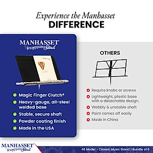Manhasset Sheet Music Stands (MAN4806)