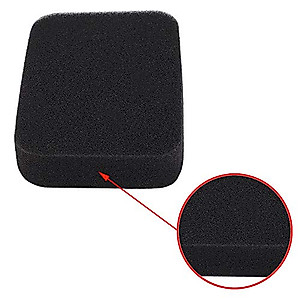 Harbot (Pack of 2) 502844401 Air Filter with Fuel Filter for Husqvarna 150BT 350BT 350BF 560BFS 560BTS Red Max EBZ5100 EBZ5100Q EBZ5100RH EBZ5150 EBZ5150RH EBZ6500 EBZ6500RH Backpack Blower