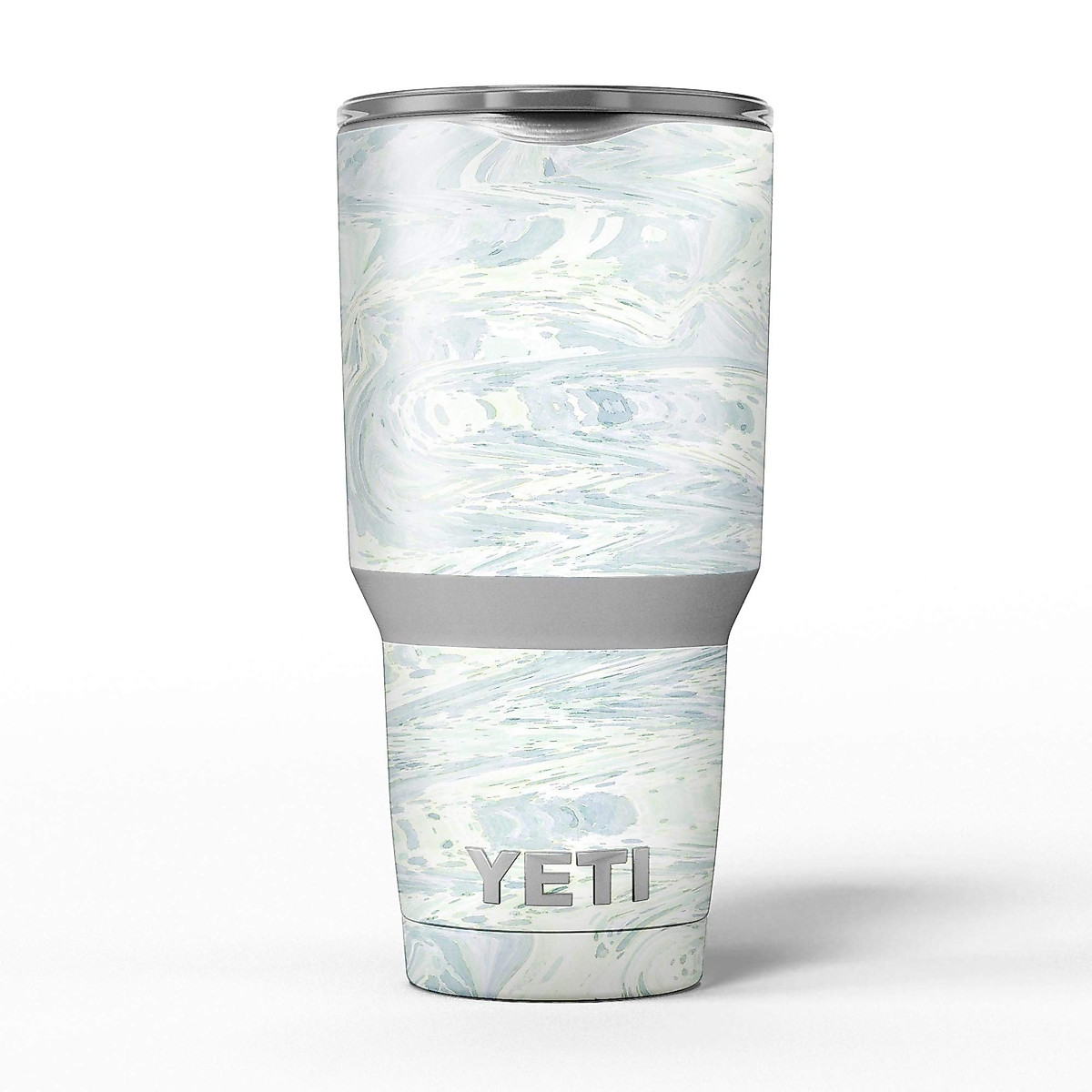 Design Skinz Slate Marble Surface V31 - Skin Decal Vinyl Wrap Kit compatible with the Yeti Rambler Cooler Tumbler Cups