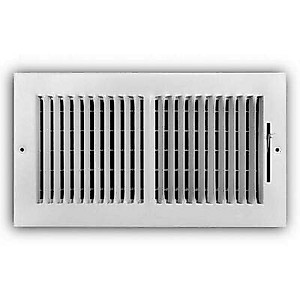 Everbilt 12 in. x 6 in. 2-Way Wall Ceiling Opening Register Room Airflow Damper