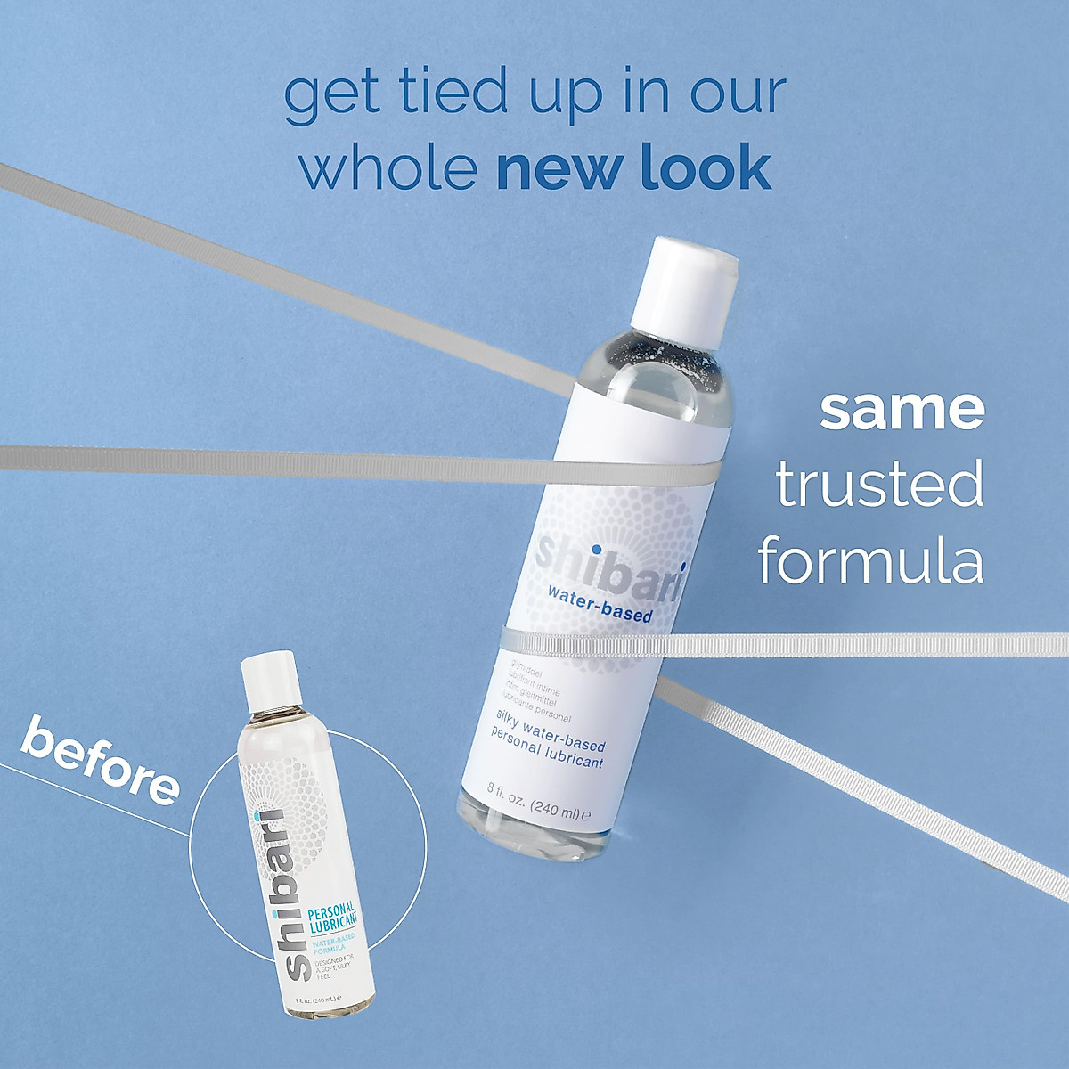 Shibari Premium Water-Based Lubricant, Personal Lube for Women, Men, and Couples (8 FL Oz (Pack of 1), Water-Based)