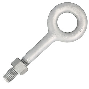 1" X 9" Galvanized Regular Eyebolt