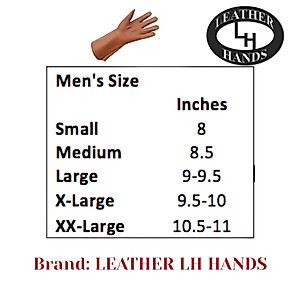LEATHER LH HANDS Men's Medieval Renaissance Cosplay Unlined Gauntlet Genuine Leather Costume Gloves Green Small