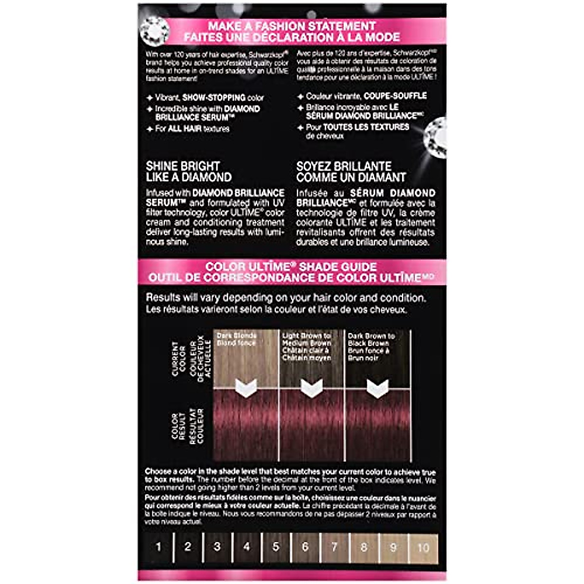 Schwarzkopf Color Ultime Permanent Hair Color Cream, 5.22 Ruby Red