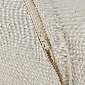 Creative Co-Op Cotton Appliqued Crab, Embroidery and Buttons Pillow, 16" L x 16" W x 2" H, Multicolor