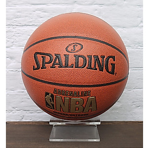 Clear Display Stand for Football Basketball Volleyball Soccer Ball, Acrylic Mineral Collection Holder