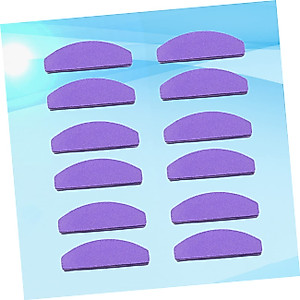 Beavorty Nail Tools 20PCS False Nail File Manicure Nail Board Toenail File Nail Sanding Block Polisher Buffing File Board for feet Mini Nail kit Nail Files Tool False Nails Natural Purple