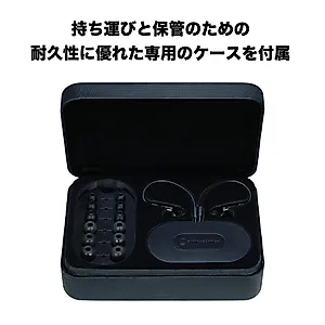 Audio-Technica ATH-IEX1 Hi-Res in-Ear Headphones, Black, Adjustable