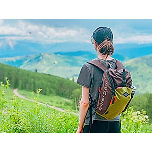 Sherpani Switch, 15L Lightweight Travel Hiking Backpack, Hydration Backpack, Backpack Purse for Women, Daypack for Women, Fits 13 Inch Laptop (Cactus)