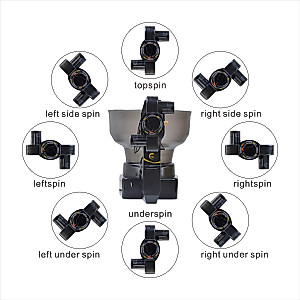 Table Tennis Robot Ping Pong Ball Machine S101 Automatic Table Tennis Machine for Training with 40mm+ Table Tennis Balls by Suz