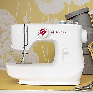 SINGER | MX60 Sewing Machine With Accessory Kit & Foot Pedal - 57 Stitch Applications - Simple & Great for Beginners