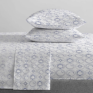 Jay Franco Space 5 Piece Full Bed Set - Includes Comforter & Sheet Set- Bedding Features Spaceships & Rocketships - Super Soft Fade Resistant Microfiber