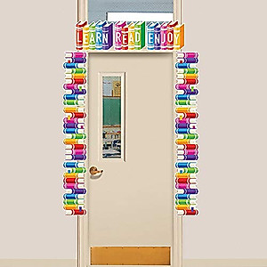 Fun Express Book Door Border - 9 Pieces - Educational and Learning Activities for Kids