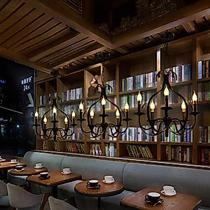 Seigun E12 LED Candelabra Bulb,B11,4W Vintage Edison Style Light Bulbs, 40 Watt Equivalent,2700K Warm Soft White 400LM, E12 Base Dimmable LED Candle Bulbs, C35 Frosted Glass Flame Shape (6)