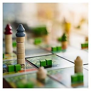 Inside Up Games Earth - The Board Game by Inside Up Games & Maxime Tardif,Ecosystem Building,Card Drafting & Action Selecting,for 1 to 5 Players,Play Solo-Multiplayer-Teams,45-90 Minute Playing Time