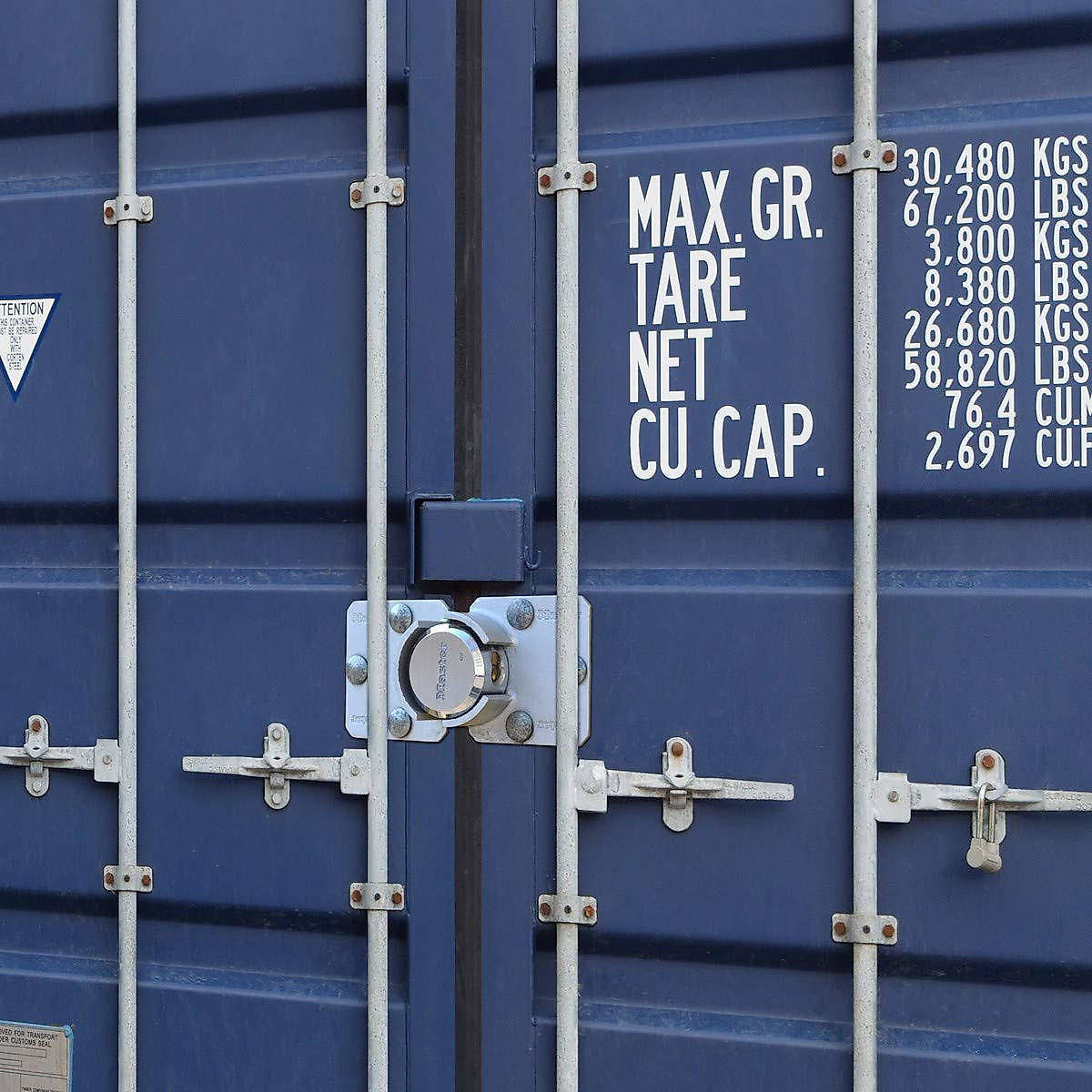 Master Lock Hasp, Solid Steel Hidden Hasp, 9 in. Wide, 770