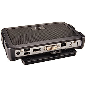 Dell Wyse 909569-01L P25 Mini Desktop, 512 MB RAM, 32 MB Flash, Black/Silver