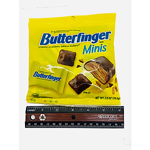 (2pack) Butterfinger Minis BUTTERFINGER Minis Candy Bars 2.8 oz