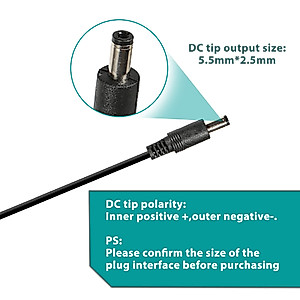 24V 3A 72W DC Power Supply Adapter AC to DC Converter Transformer 100~240V AC Input for 5050 3528 LED Strip 3D Printer CCTV Security System LCD Monitor (24V3A)