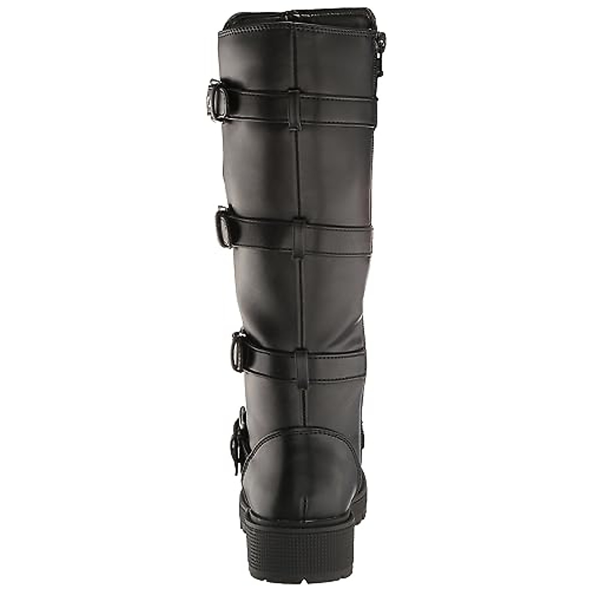 Steve Madden Girls Shoes Girls Brookee Motorcycle Boot, Black, 2 Little Kid