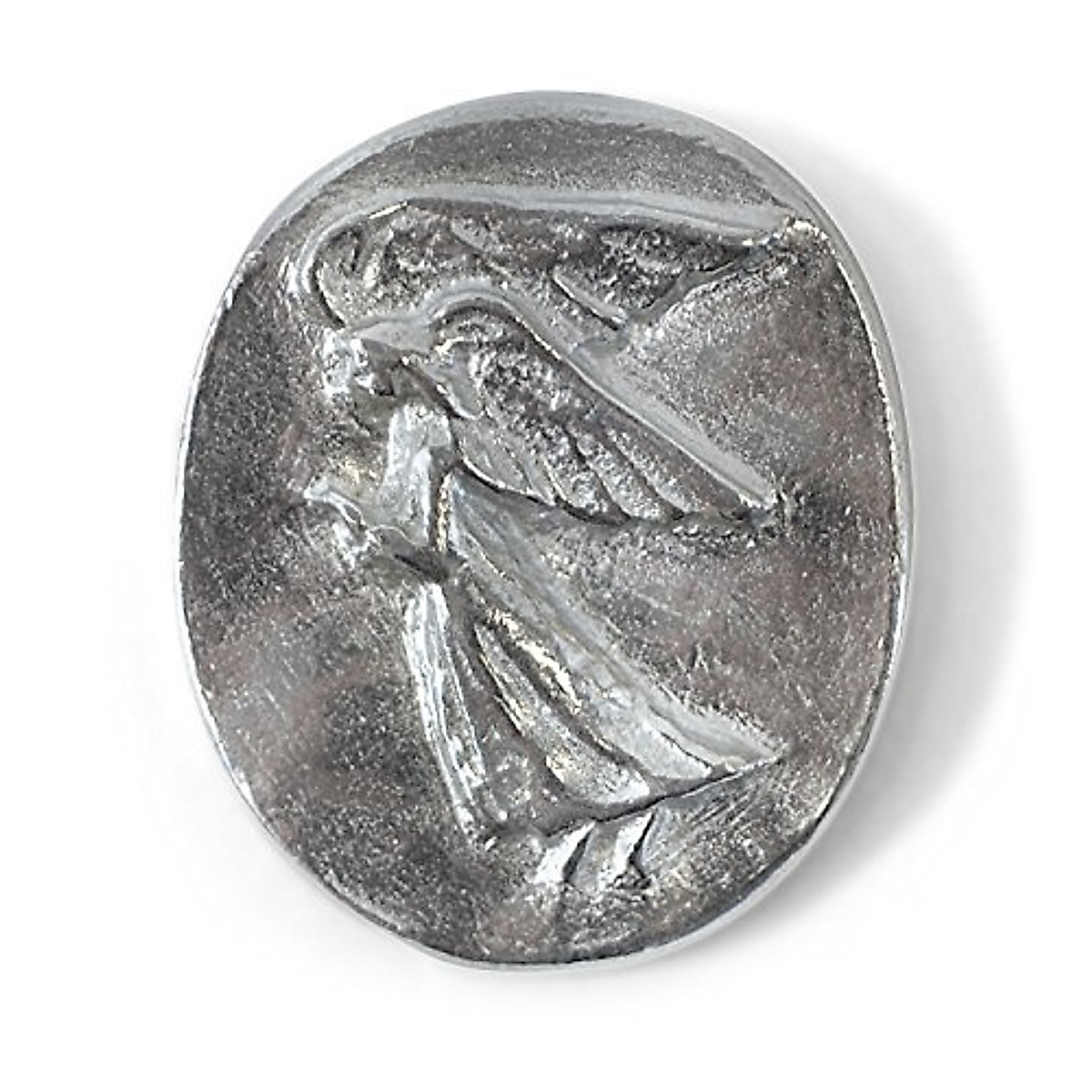 Earth Therapy Pocket Guardian Angel Healing Pack | Includes Opalite Angel Figurine, Angel Token Coin and Serenity Prayer Card