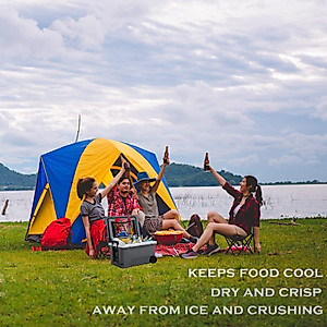 2 Pack Cooler Storage Nets for Dry Storage and Organization Cooler Organizer Camping Cooler Accessories Durable and Resilient