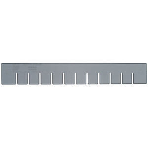 Quantum Storage Systems DS93030 Short Divider for Dividable Grid Container DG93030, Gray, 6-Pack