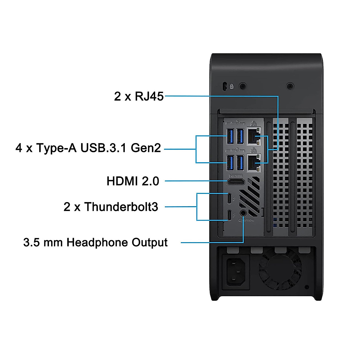 Intel NUC 9 NUC9i5QNX Mini PC Business Desktop 4-Core i5-9300H, 32GB RAM, 1TB SSD, UHD Graphics Ghost Skull Canyon Extreme Gaming Box, Thunderbolt 3, WiFi 6, Ethernet, 3-Yr WRT, Win 11 Pro