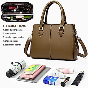 Purses and Handbags for Women Satchel Fashion Ladies Top Handle Shoulder Tote Bags