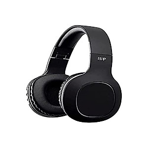 Monoprice BT-205 Bluetooth 5.0 Over Ear Headphone, Built-in Microphone, 8Hrs Playtime, Lightweight, Foldable, 40mm Drivers, for Home, Work and Travel