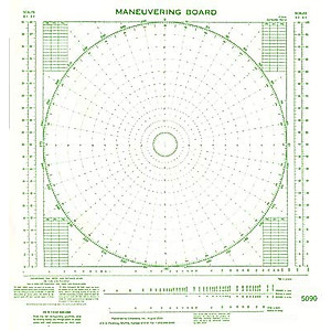 NGA Plotting Sheets: Maneuvering Board - 5090