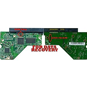 Western Digital WD Caviar Green 1TB WD10EADS WD10EADS-65M2B0 DHNNHT2MHB 2061-701640-202 03PD3 2060-701640-002 REV A Hard Drive Donor PCB 701640 with Firmware Transfer