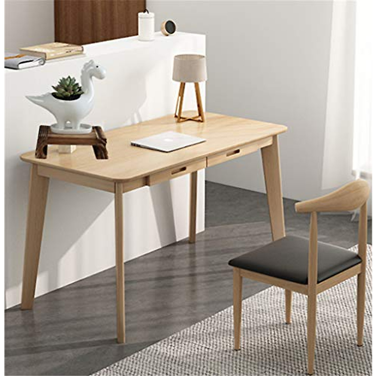 Hica Ceramic Plant Pot Dinosaur Shaped with Tray White Creative Flower Pot for Succulents Plants Multipurpose Vase Home Garden Decor (White)