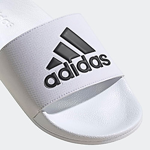 adidas Adult Adilette Shower White/Core Black/White 9