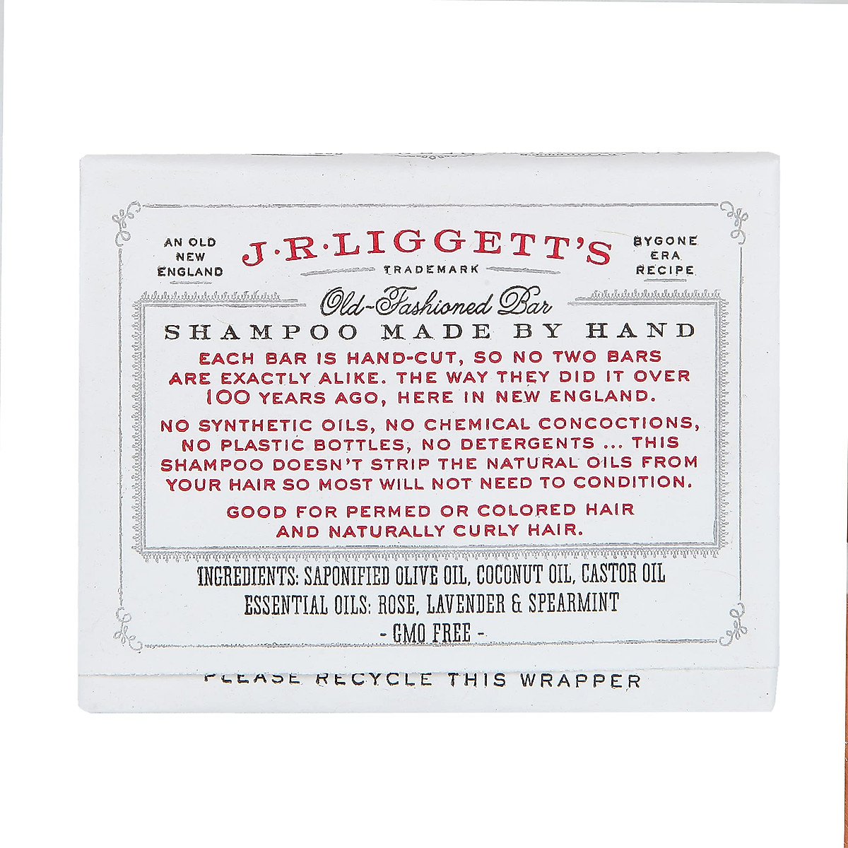 J·R·LIGGETT'S All-Natural Mini Shampoo Bars with Antioxidants - Sulfate-Free, Supports Strong and Healthy Hair, Travel Pouch Pack of 4