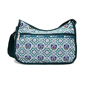 LeSportsac Classic Hobo Crossbody Handbag in Butterfly Mosaic
