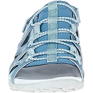 Merrell Women's Terran RAKE Backstrap Sandal, Bluestone, 7