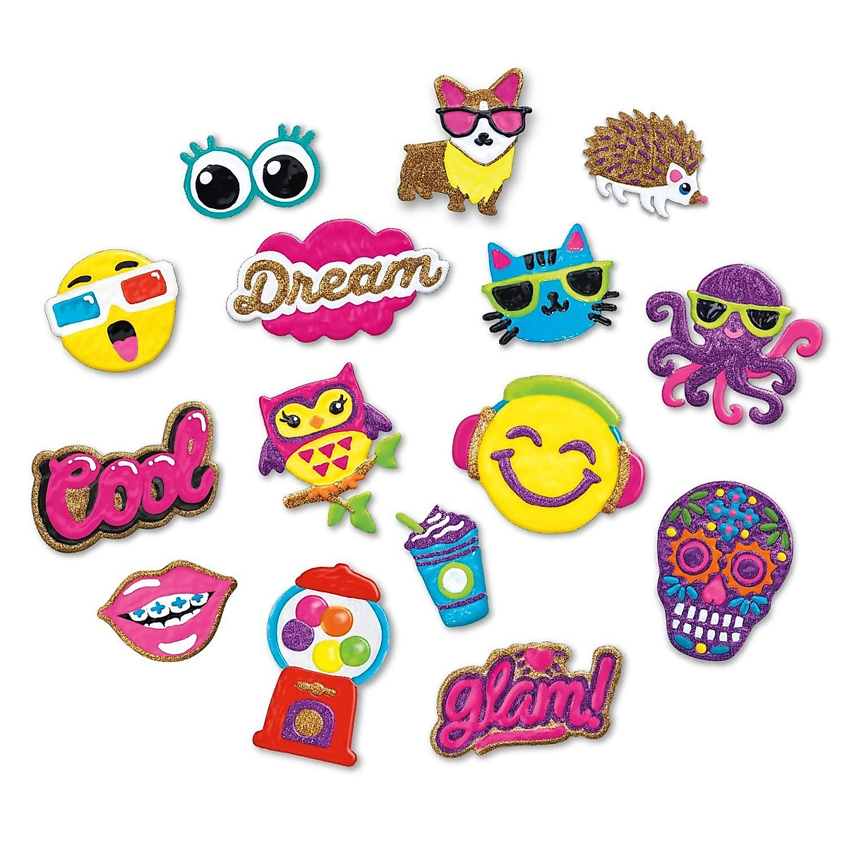 Cra-Z-Art CRA-Z-Gels 3D Deluxe Set DIY Sticker Kit