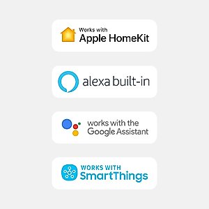 ecobee Smart Thermostat with Smart Sensor Included + 1 Smart Sensor for Doors and Windows, Black, White (EB-STATE5-01)